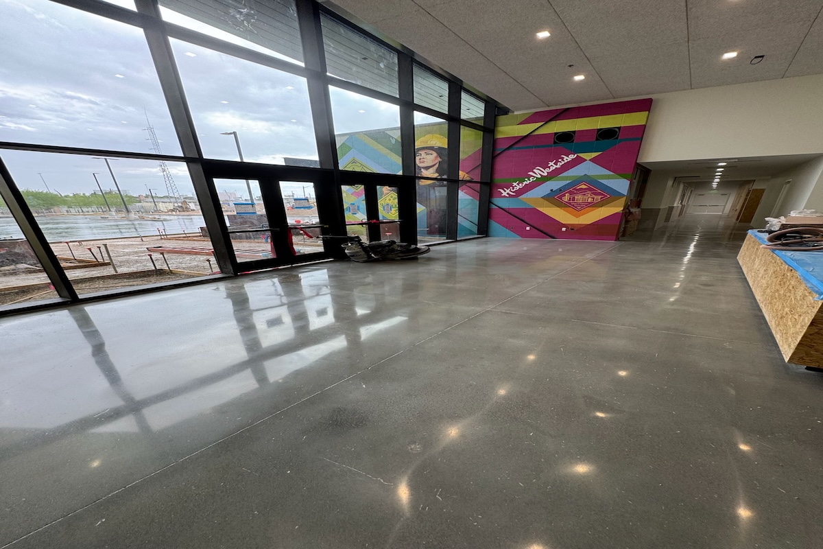 Polished Concrete Floor Finish at CSN Museum – Las Vegas, NV - Sleek Floors